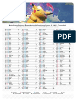 Pokémon GO Printable Checklist Pokédex - With Gen 3 | PDF | Pokémon ...