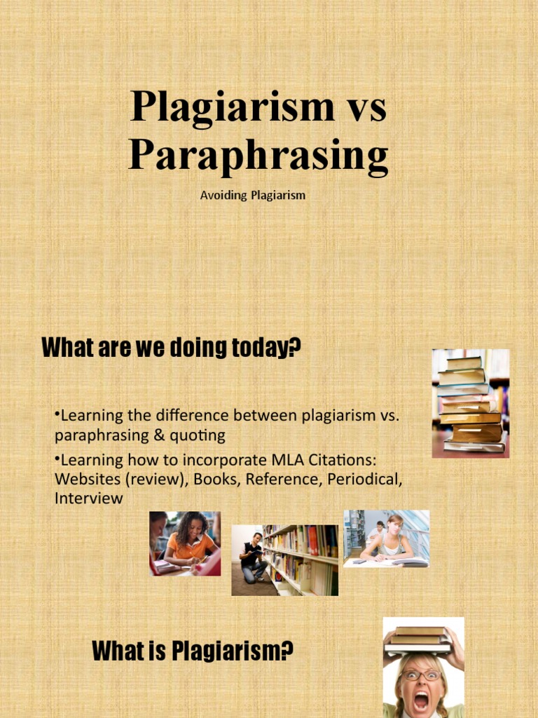 Plagiarism and Paraphrasing Guide | PDF | Plagiarism | Reality Television