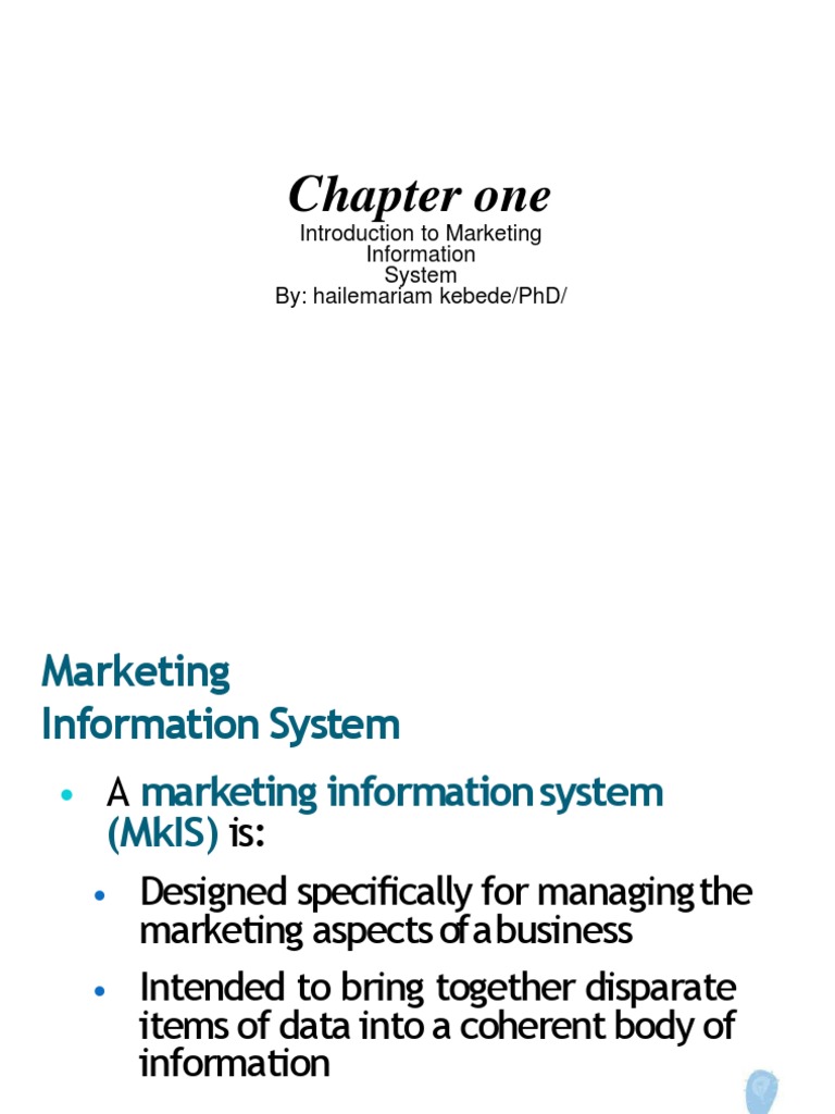 Marketing Information System | Download Free PDF | Customer ...