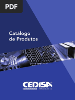 Catálogo de Produtos Cedisa Aço | PDF | Materiais | Setor secundário da ...
