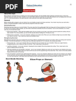 Spine Conditioning Program - OrthoInfo - AAOS | PDF | Anatomical Terms ...