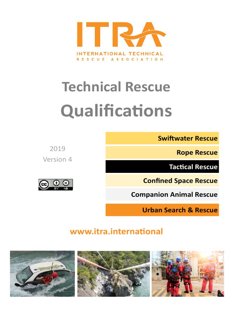 ITRA Technical Rescue Qualifications Guide | PDF | Safety | Nature