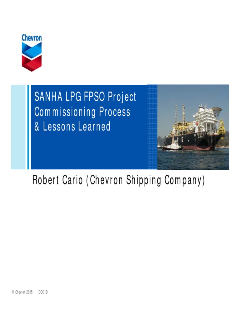 FPSO Commissioning Presentation 3 | PDF | Glassforming Liquids And ...