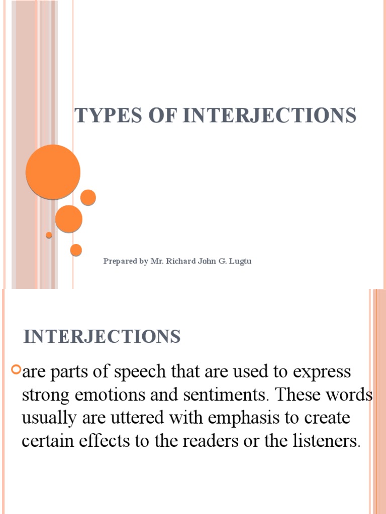 Understanding Interjections | PDF | Career & Growth | Language Arts & Discipline