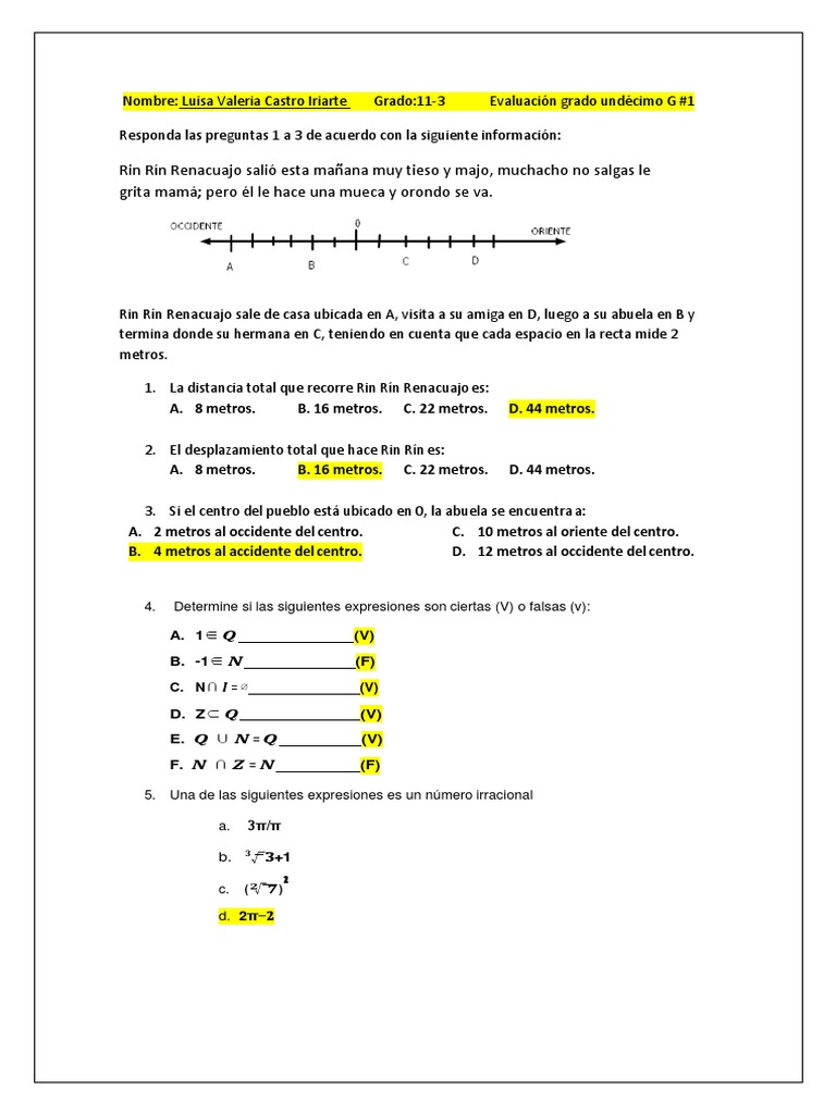 Evaluación - Guía20#1... | PDF