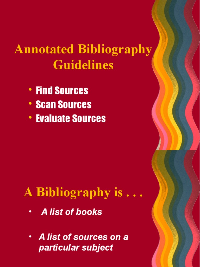 Annotated Bibliography | PDF | Bibliography | Communication