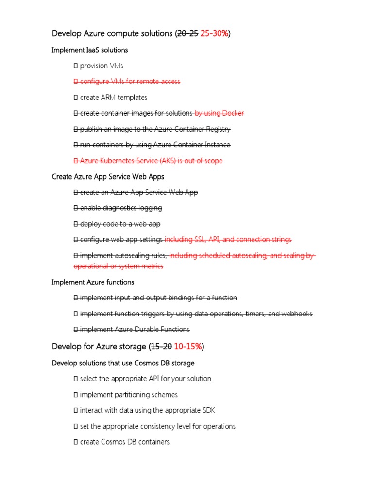 Develop Azure Compute Solutions (20-25) : Configure Vms For Remote Access | Download Free PDF ...