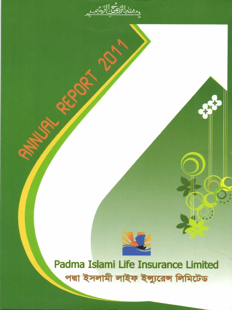 Padma Islami Life Insurance Annual Report 2011 | PDF | Financial ...