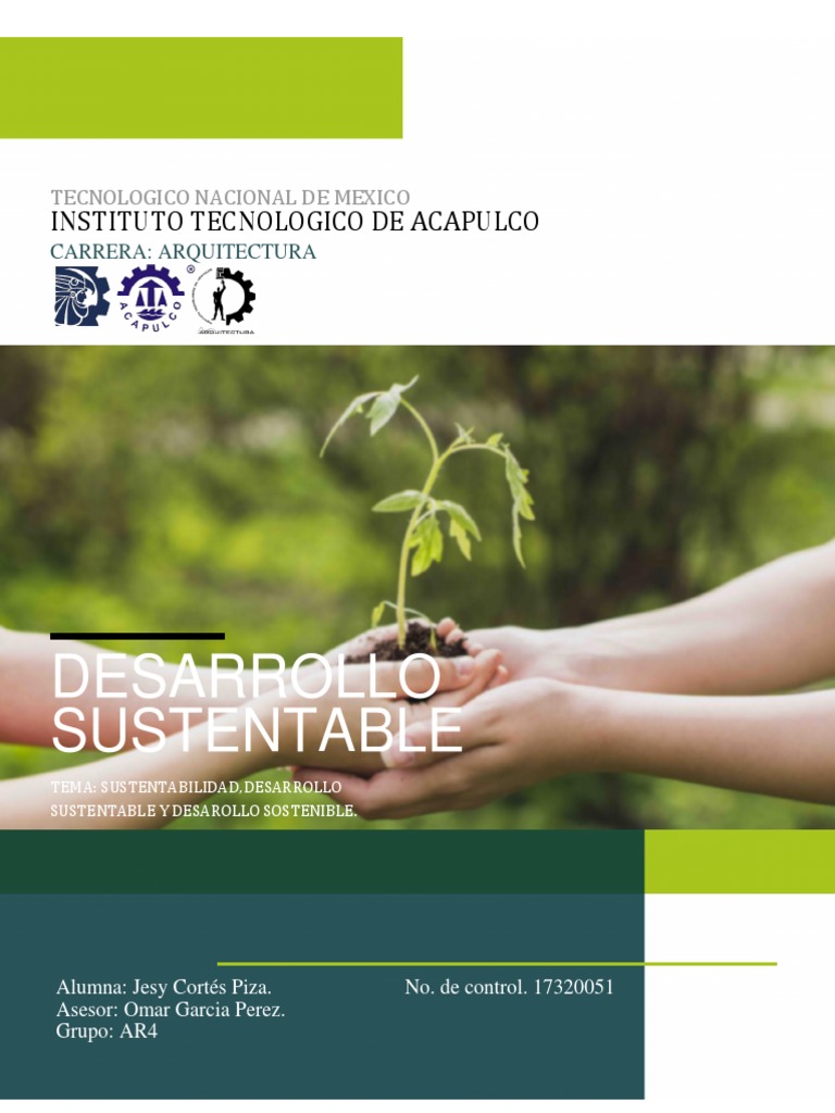 Des Sust | PDF | Desarrollo sostenible | Sustentabilidad