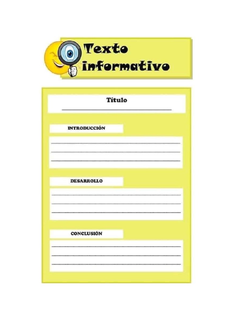 Estructura Texto Informativo | PDF