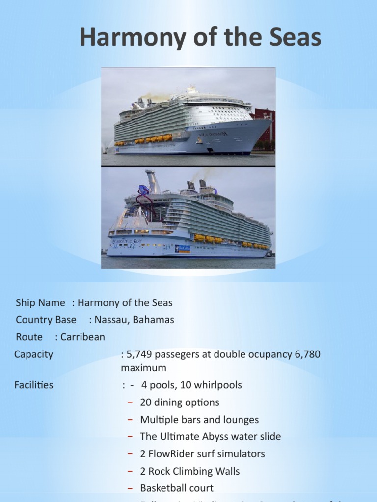 Harmony of The Seas | PDF