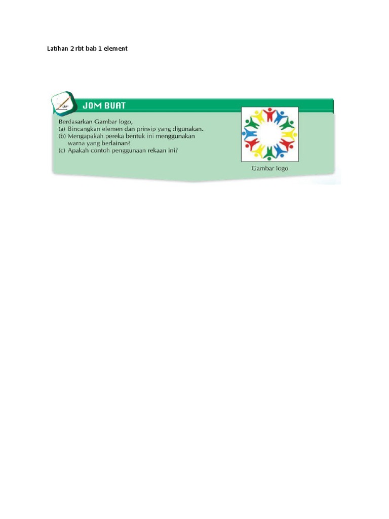 Latihan 2 RBT Bab 1 Element | PDF