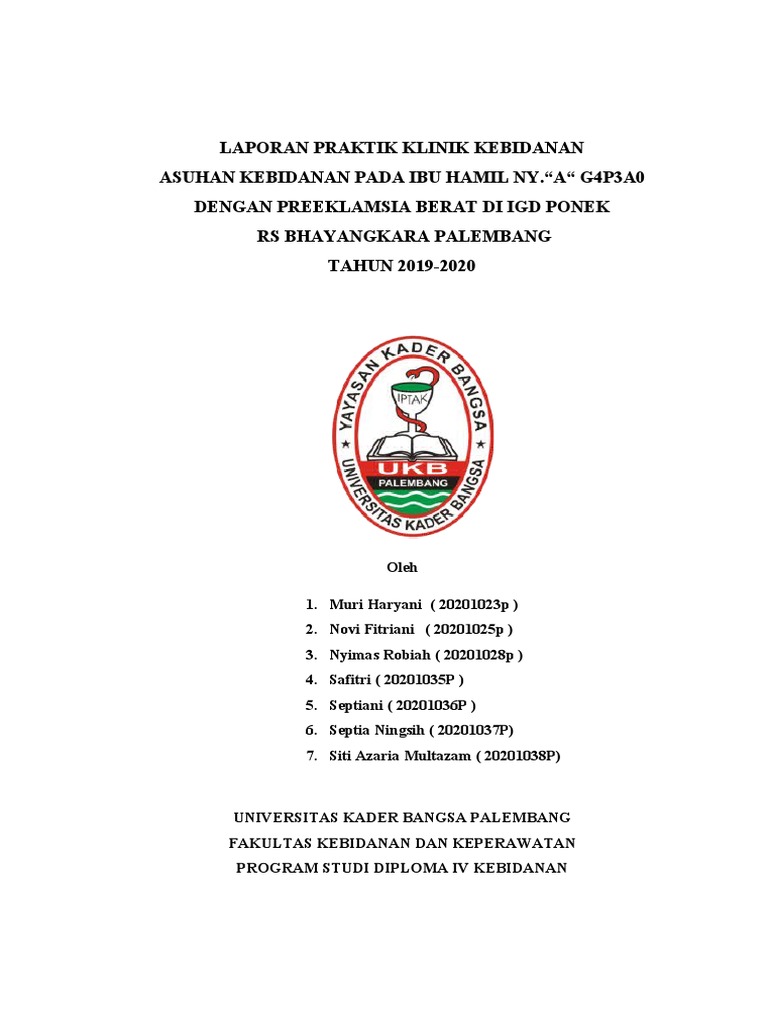 LAPORAN PKK IGD PONEK 2021 Real | PDF