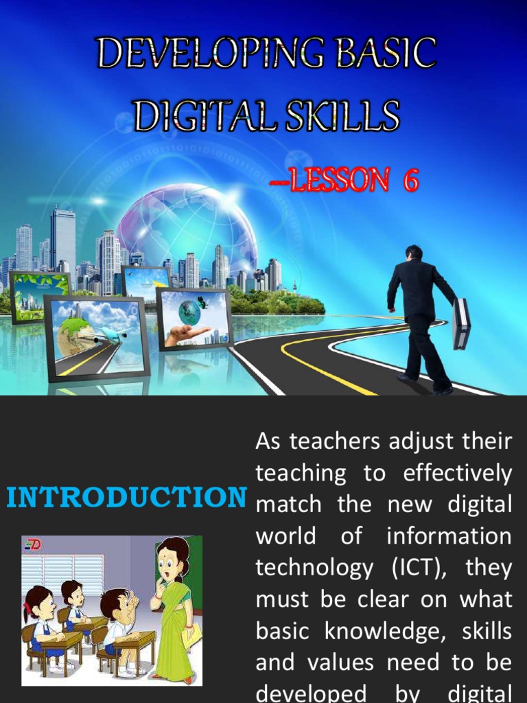 Developing Basic Digital Skills 8 | PDF