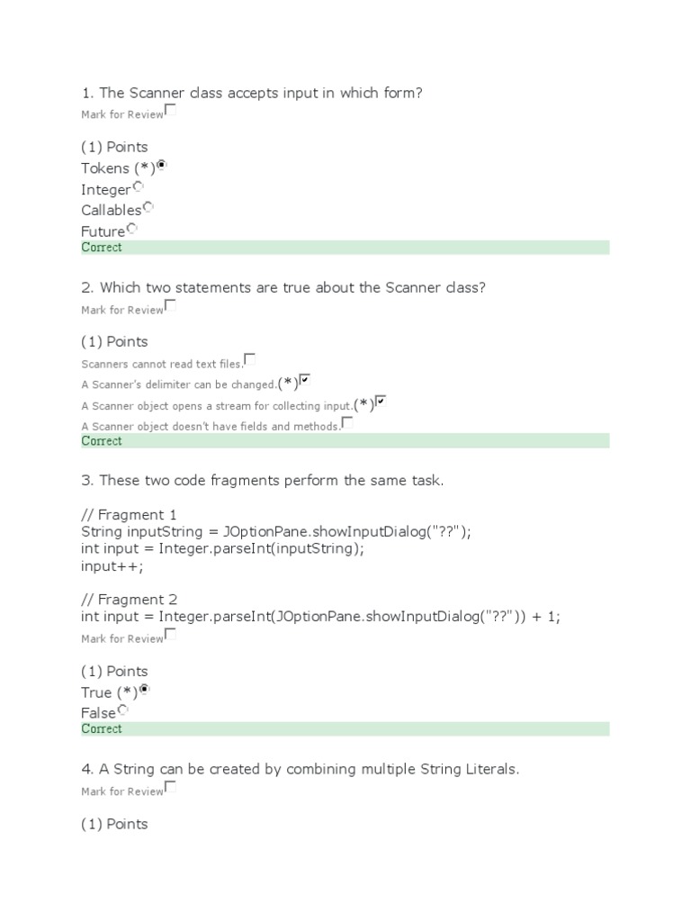 JFo Section 3 Quiz 2 L3 L5 | PDF | Integer (Computer Science) | Data Type