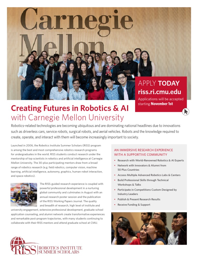 Creating Futures in Robotics & AI: With Carnegie Mellon University ...