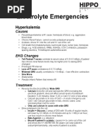 Inpatient Electrolyte Repletion Guide | PDF | Magnesium | Clinical Medicine