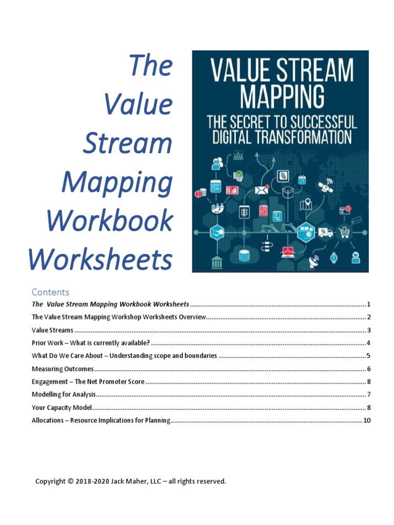 Value Stream Mapping Workshop Worksheets | PDF | Performance Indicator | Web Conferencing