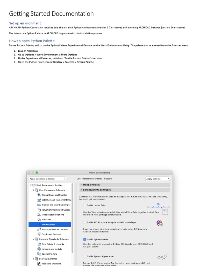 ARCHICAD-Python Connection Getting Started | PDF | Scripting Language ... ARCHICAD-Python Connection Getting Started | PDF | Scripting Language ...