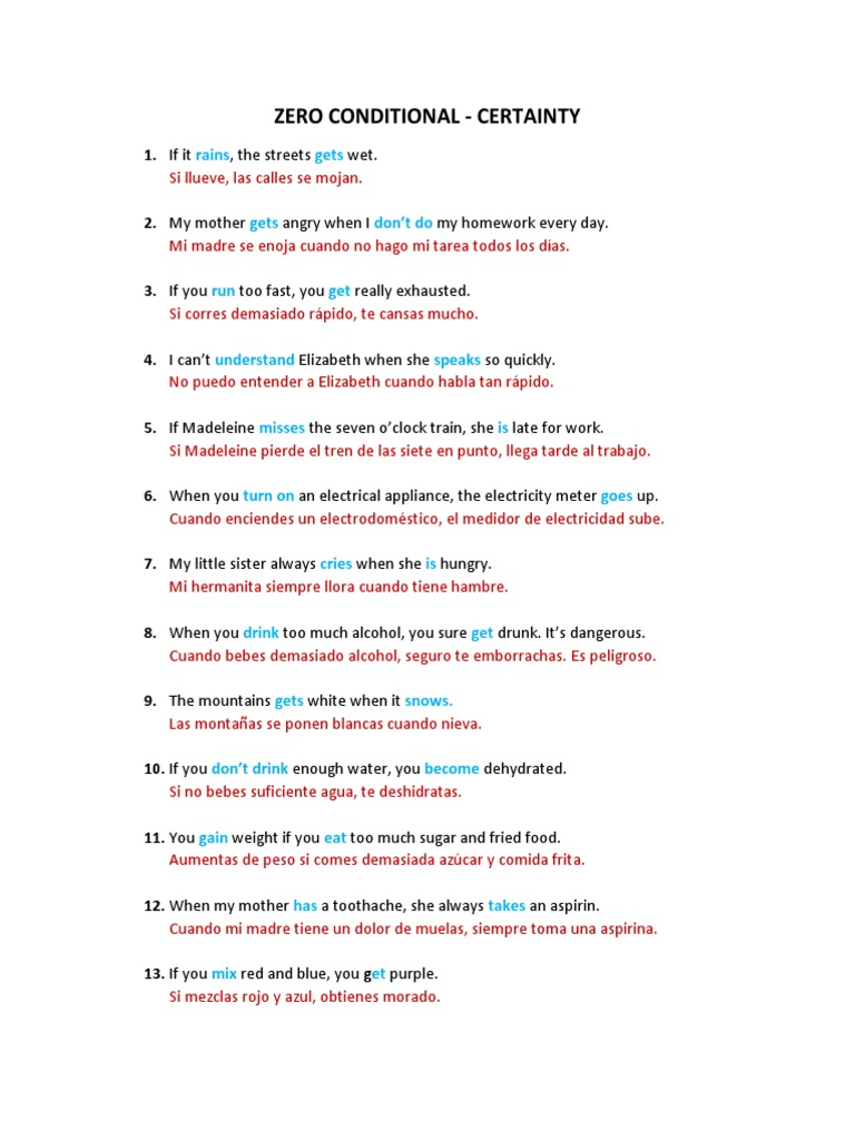 Zero Conditional | PDF