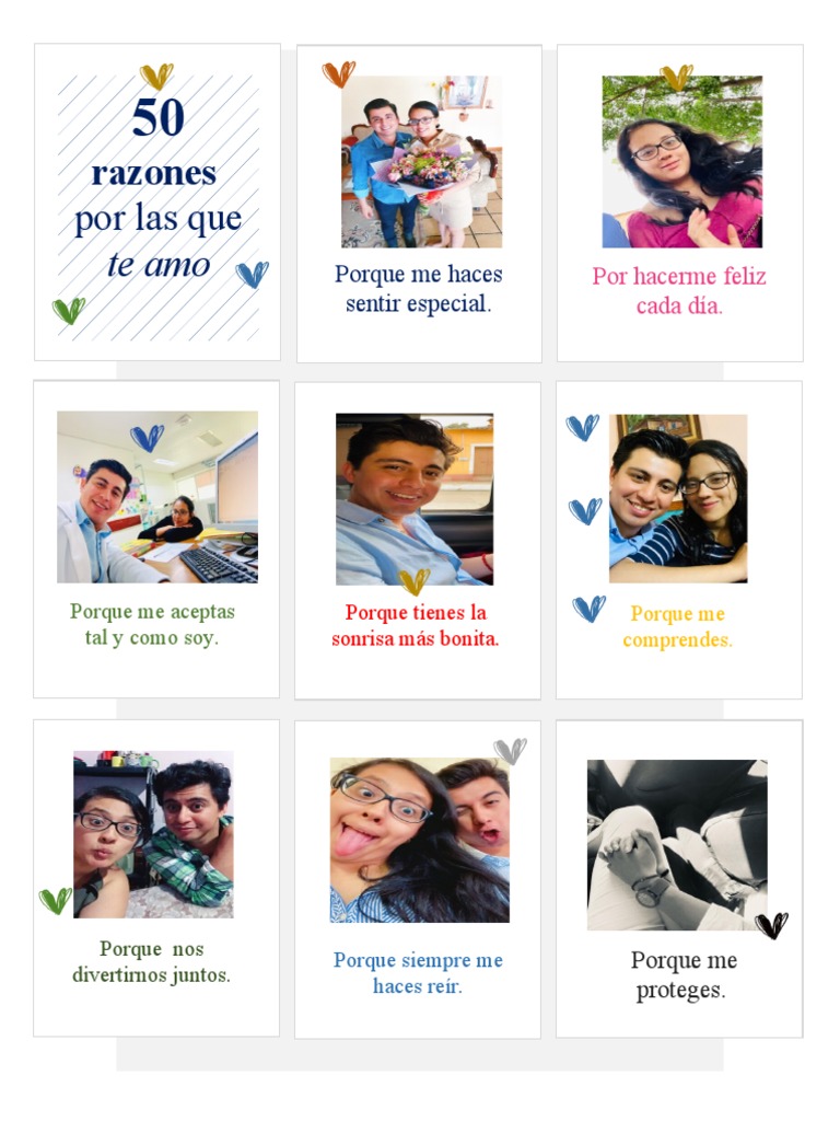 50 Razones Por Las Que Te Amo Pdf
