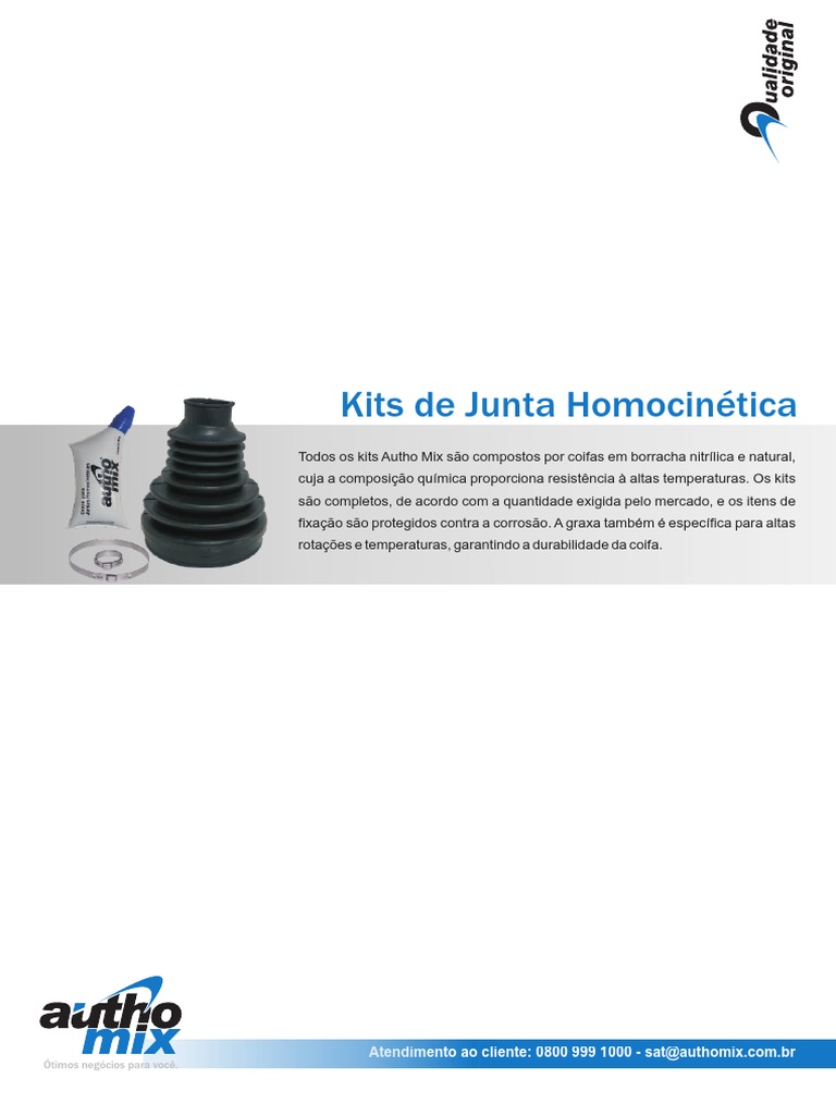 Catálogo Automix Junta Homocinetica | PDF | Veículos Ford | Tecnologias ...