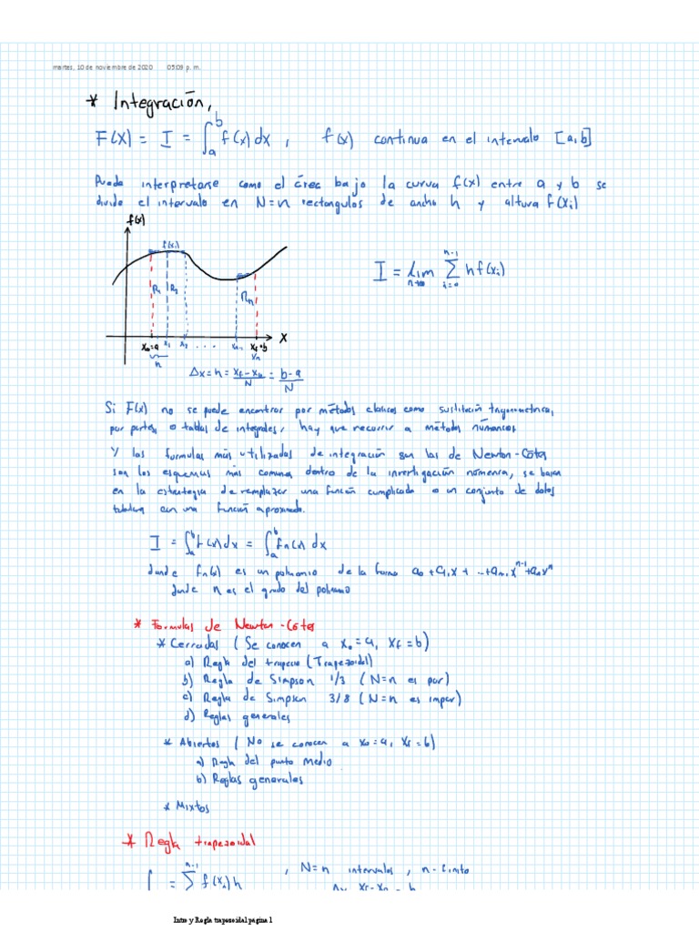 Regla Trapezoidal | PDF