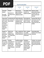 Rubrics For Rating Scrapbook Project | PDF | Scrapbooking | Creativity