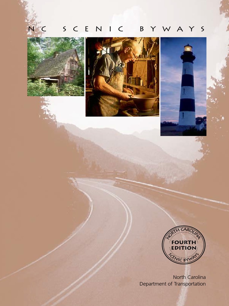 North Carolina Scenic Byways Guide | PDF | Driving | Public Transport