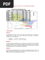 Mapa de Las Provincias Del Cusco y Sus Colindancias | PDF