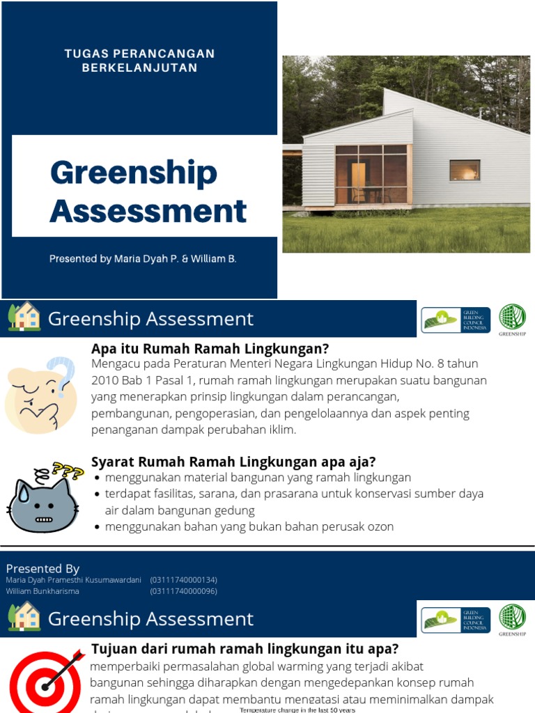Penilaian Greenship untuk Rumah Ramah Lingkungan | PDF