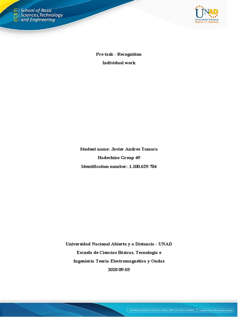 Annex 0 - Delivery Format - Pre Task | PDF | Waves | Permittivity