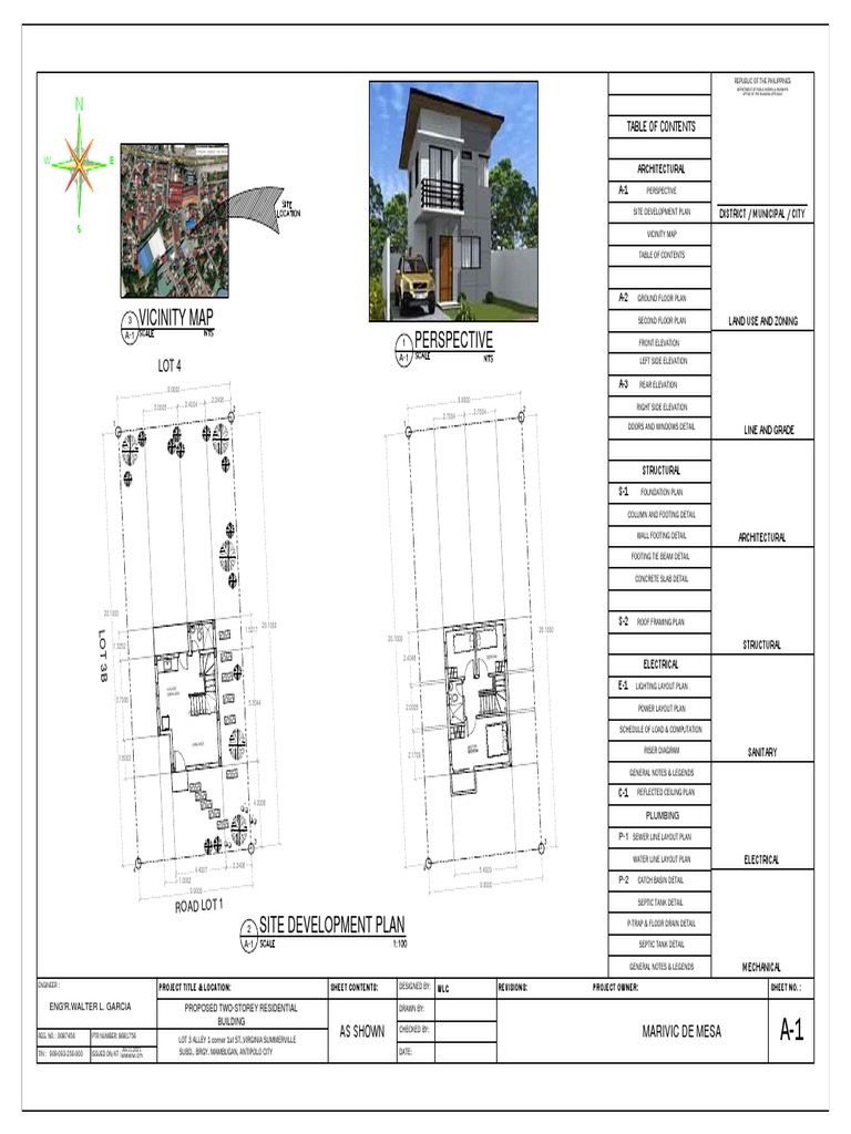 Proposed Two-Storey Building Plans | PDF | Culture Of Queensland ...