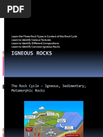 Igneous Rock Identification Guide | PDF