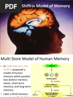 Atkinson-Shiffrin Model of Memory (1968) | PDF | Long Term Memory | Memory
