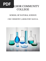 Csec Chemistry Sba Manual 2024 | PDF | Titration | Chemistry