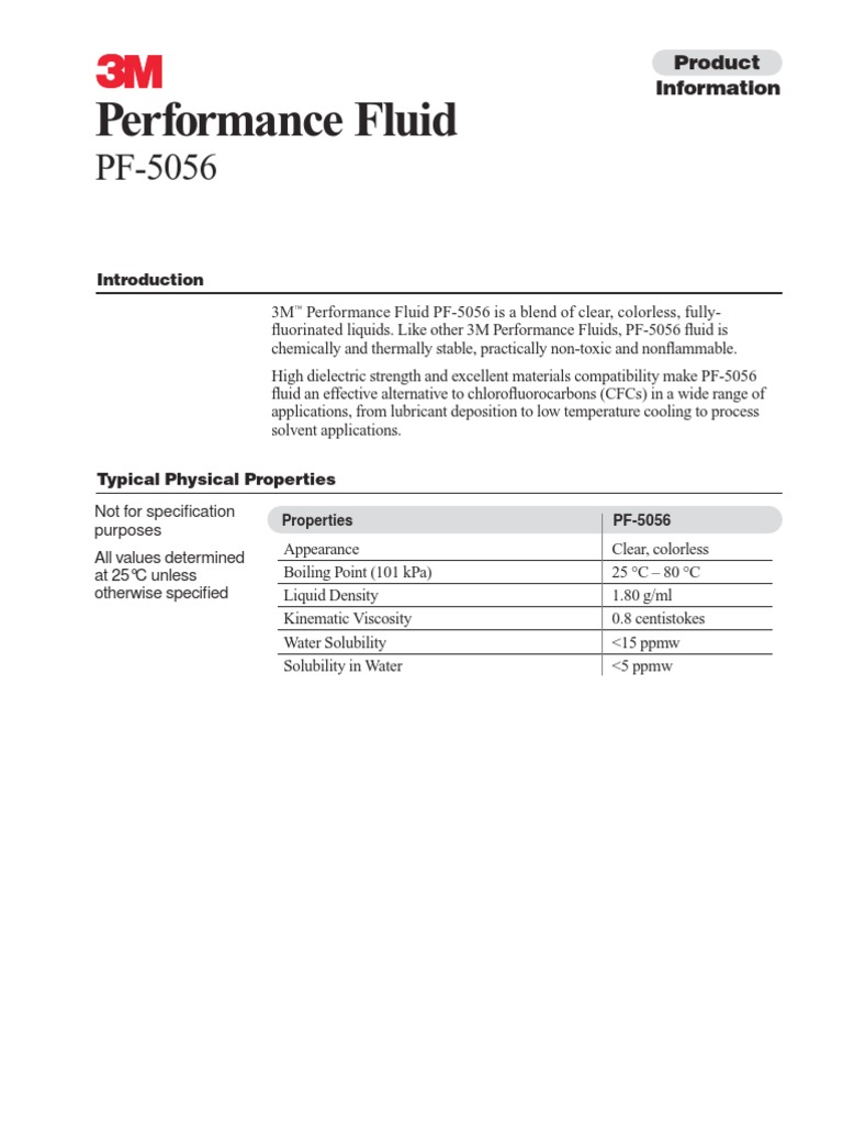 Data Sheet PF-5056 | PDF