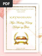 Piksyon at Di Piksyon | PDF