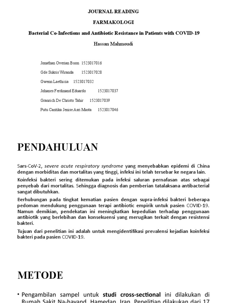 Contoh Journal Reading | PDF