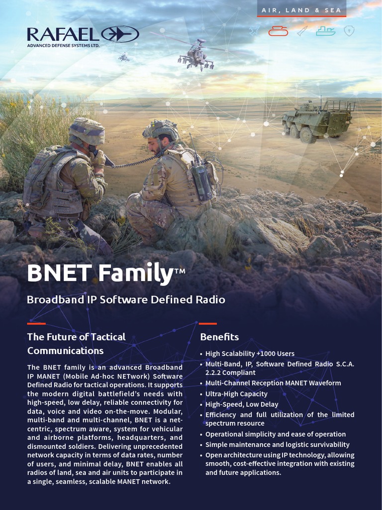BNET Family: Broadband IP Software Defined Radio | PDF | Wireless Ad ...