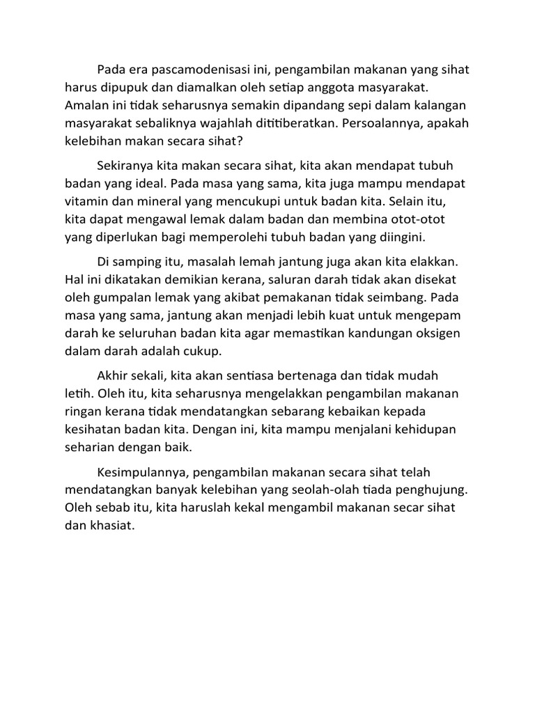 Karangan Rangsangan | PDF