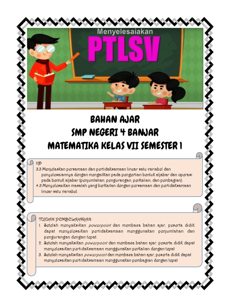 F2 Bahan Ajar PTLSV | PDF