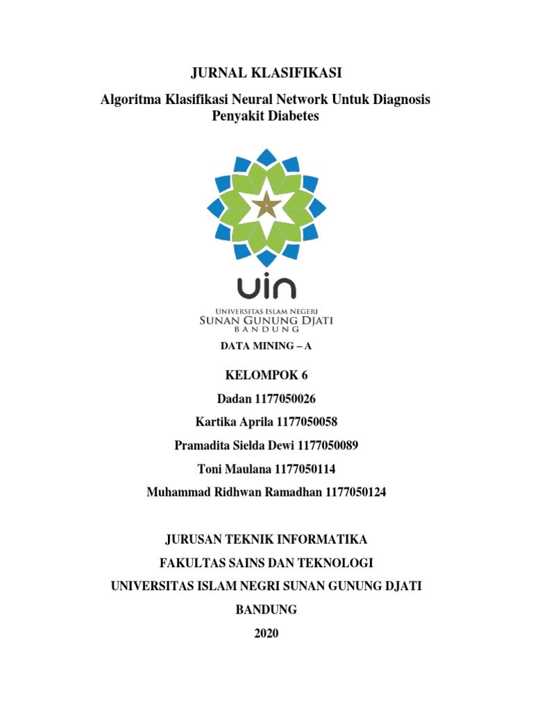 Jurnal Klasifikasi Data Mining | PDF