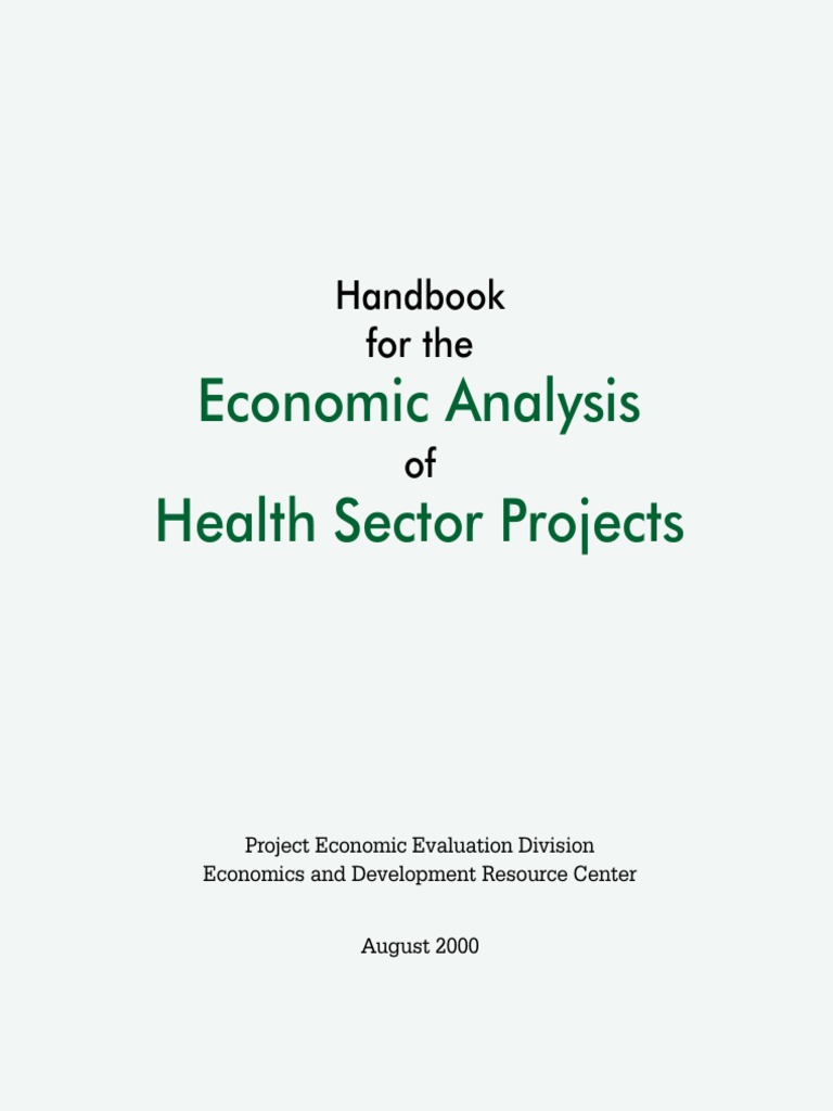 Economic Analysis Health Projects | PDF | Cost–Benefit Analysis | Cost ...