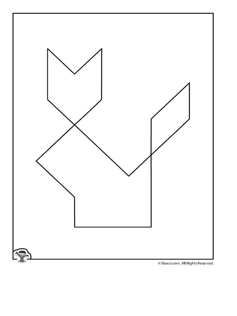 Tangram Cat - Woo! Jr. Kids Activities | PDF