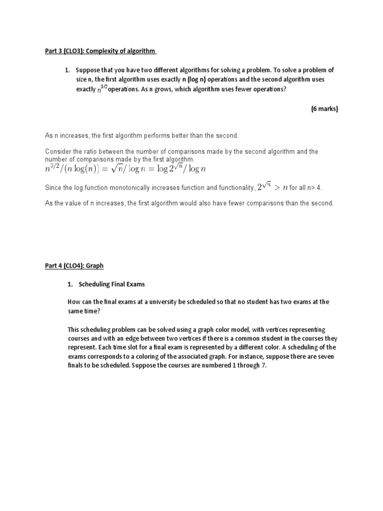 Scheduling Final Exams: Using Graph Coloring to Avoid Exam Conflicts ...