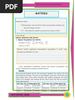 Modul Ajar Matriks | PDF