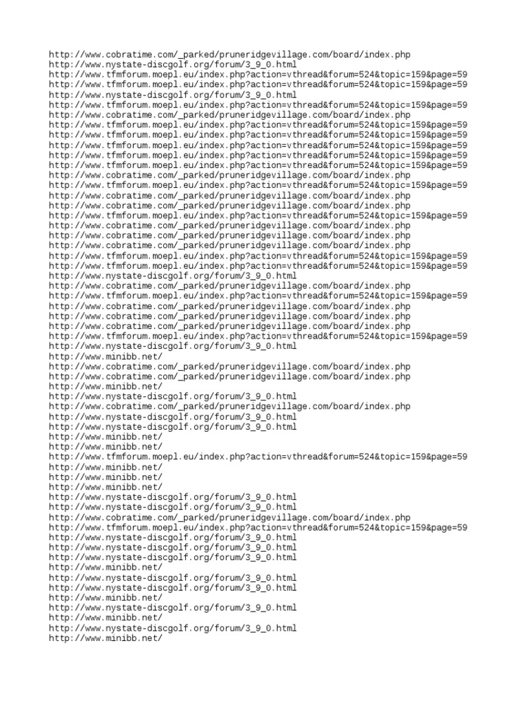 Sitelist Forum-miniBB | PDF | Computers | Technology & Engineering