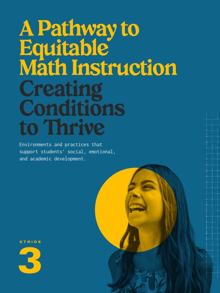 A Pathway To Equitable Math Instruction Stride 3 | PDF | Identity ...