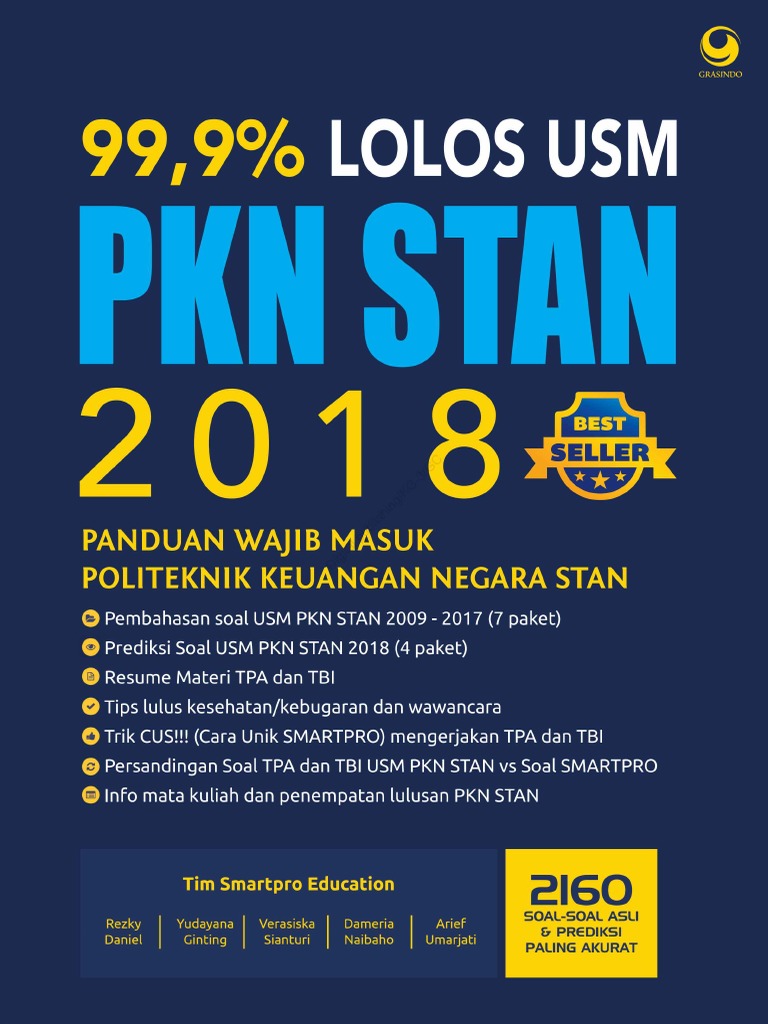 Ebook Lulus Usm PKN Stan 2018 - Tim Smartpro | PDF